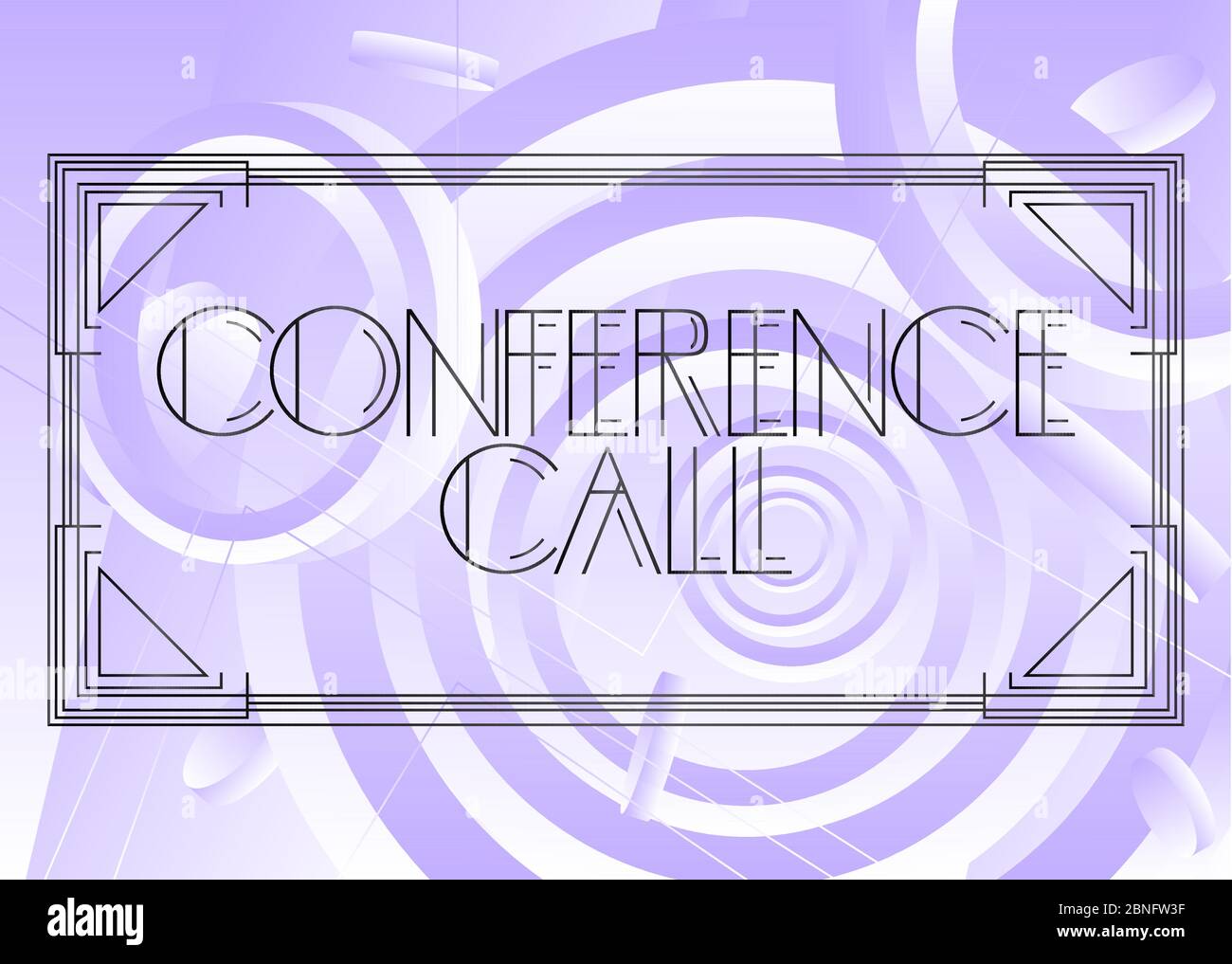 Conference call Stock Vector Images - Alamy