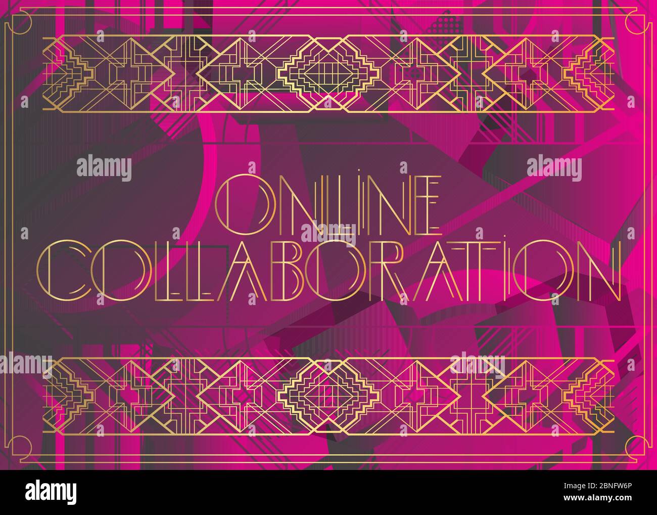 Luxury collaboration Stock Vector Images - Alamy