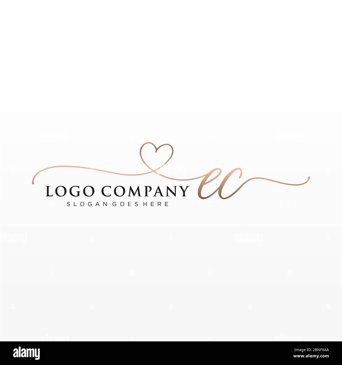 Ec initials logo Stock Vector Images - Alamy