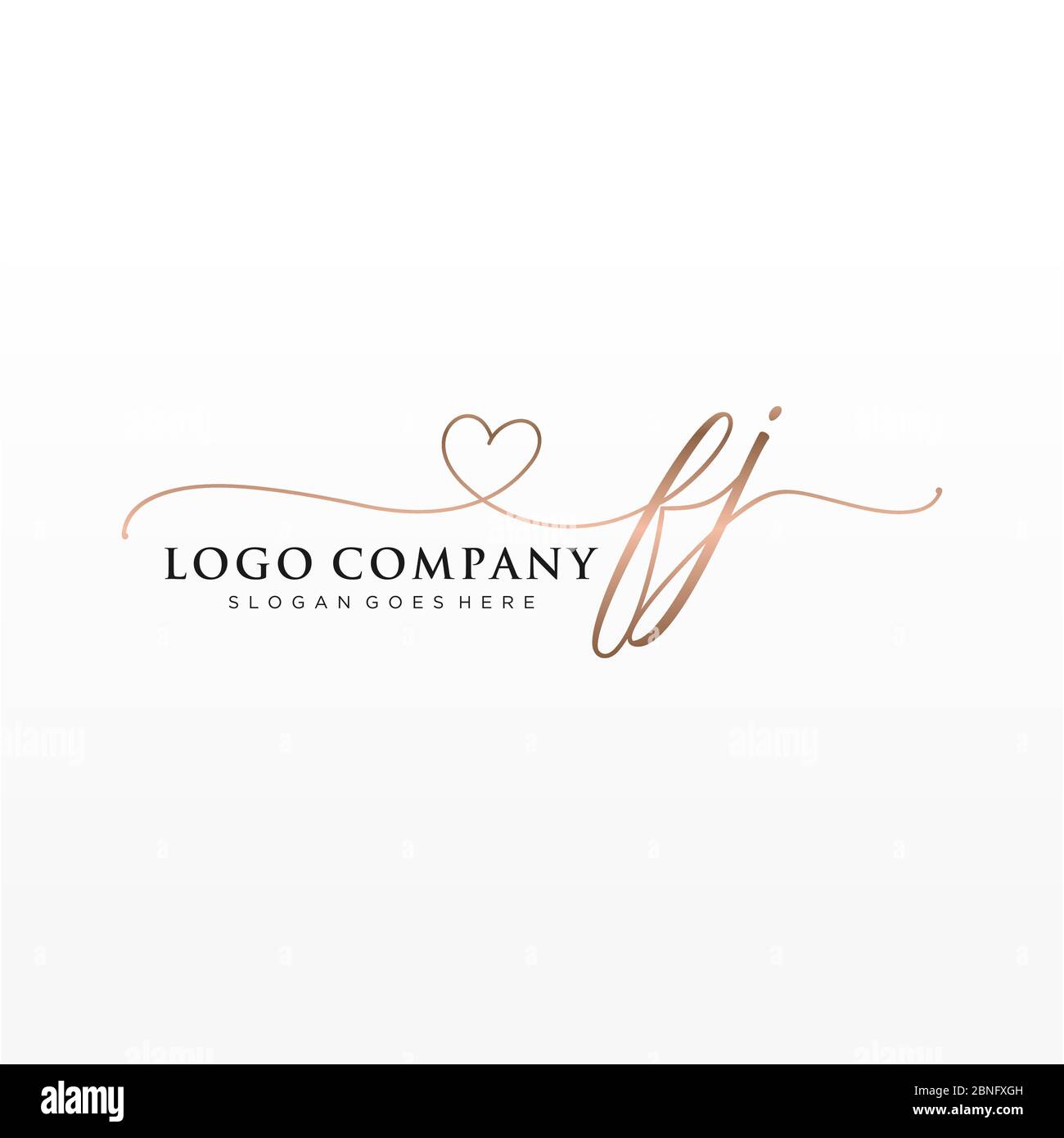 Fj logo Stock Vector Images - Alamy