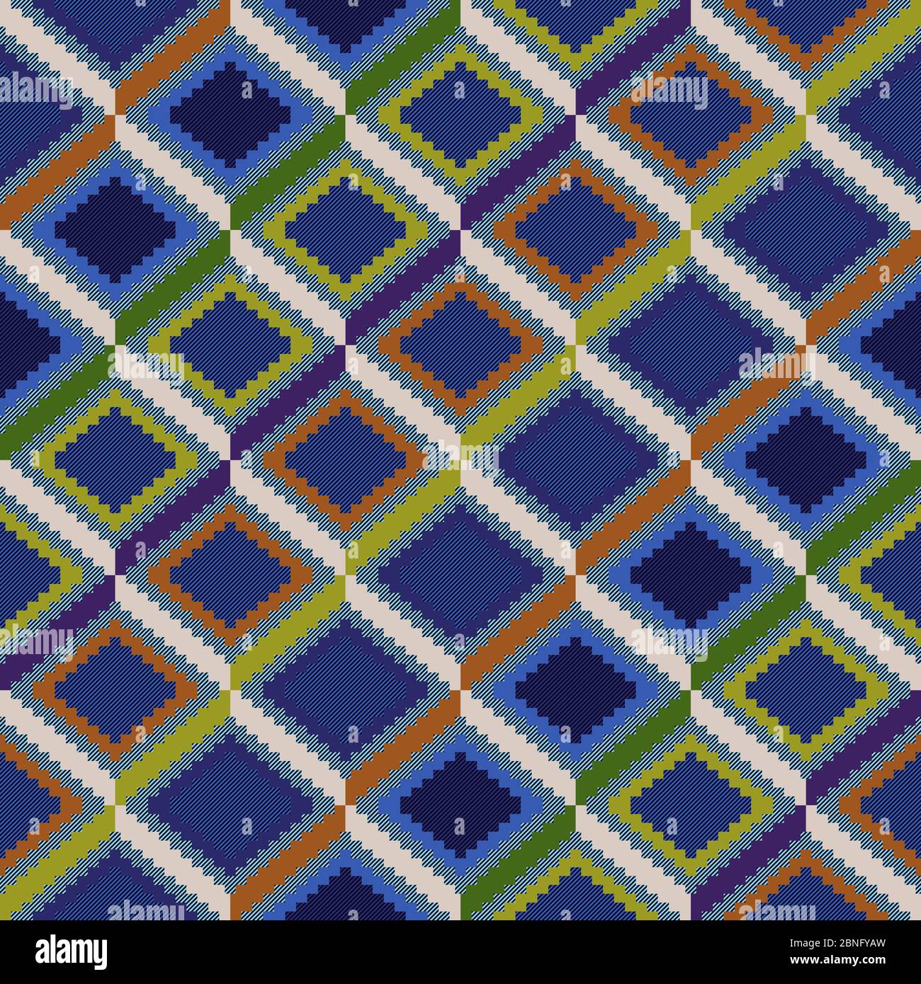 Rhombic ornament hi-res stock photography and images - Alamy