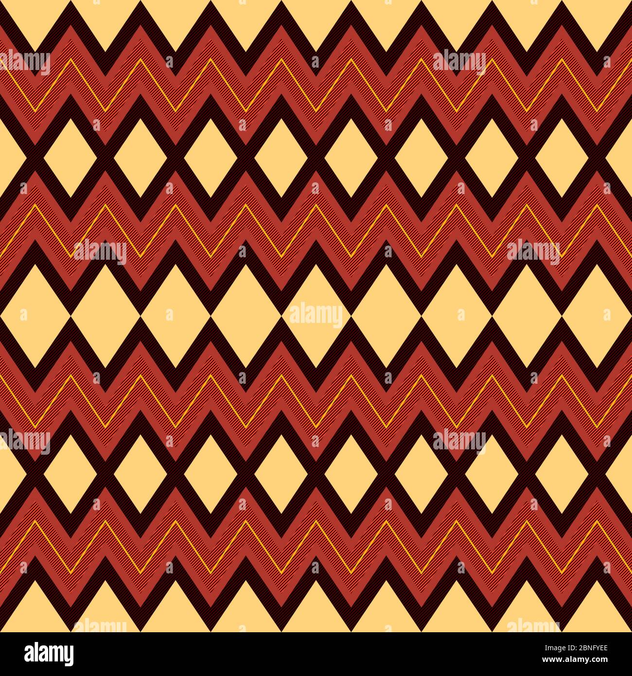 Vector seamless patterns on ethnic motifs in a single file Stock Vector ...