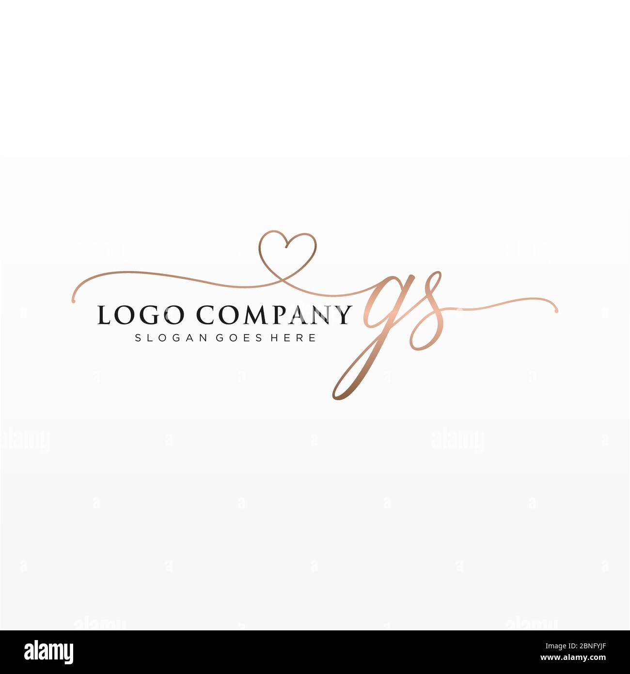 Gs initials logo hi-res stock photography and images - Alamy