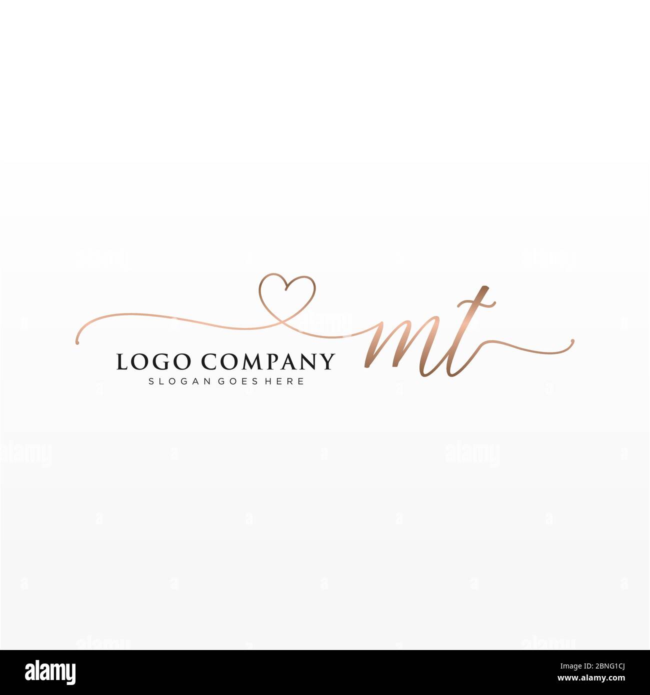 Mt initials logo hi-res stock photography and images - Alamy