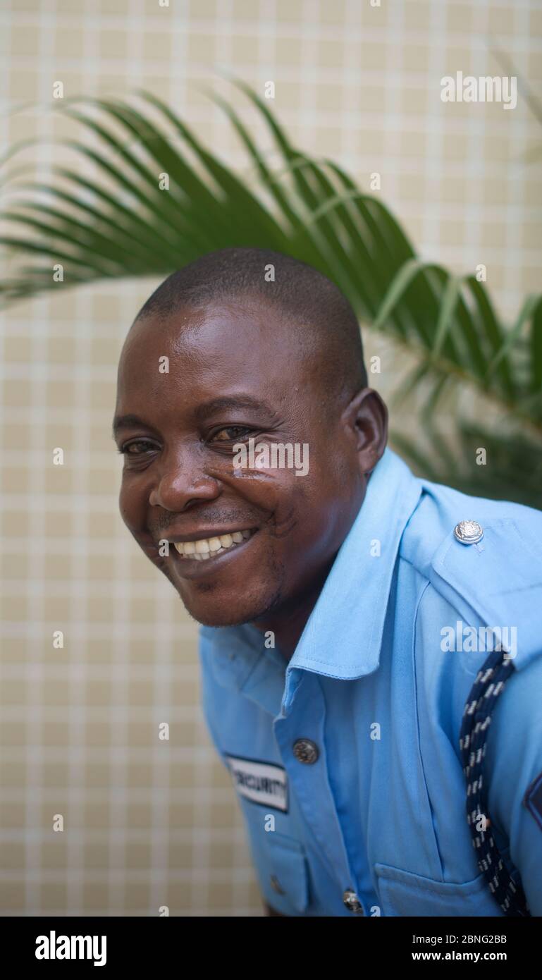 smile and pride african man Stock Photo - Alamy