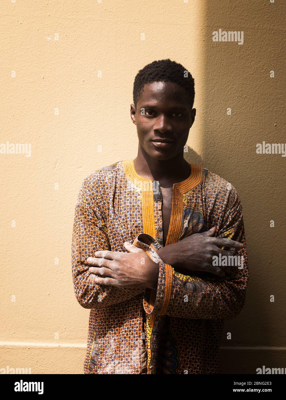 smile and pride african man Stock Photo - Alamy