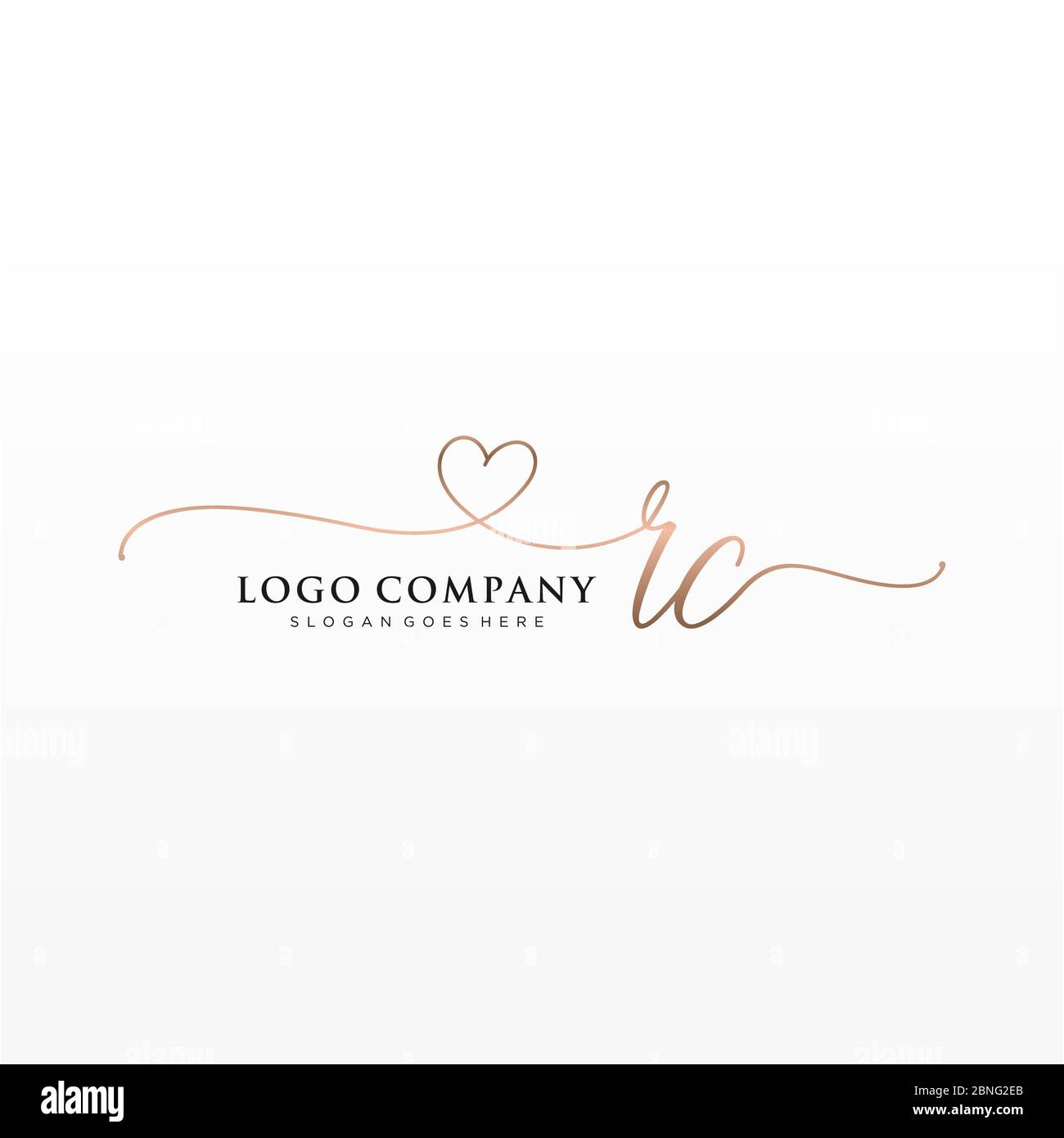 Rc initials logo hi-res stock photography and images - Alamy