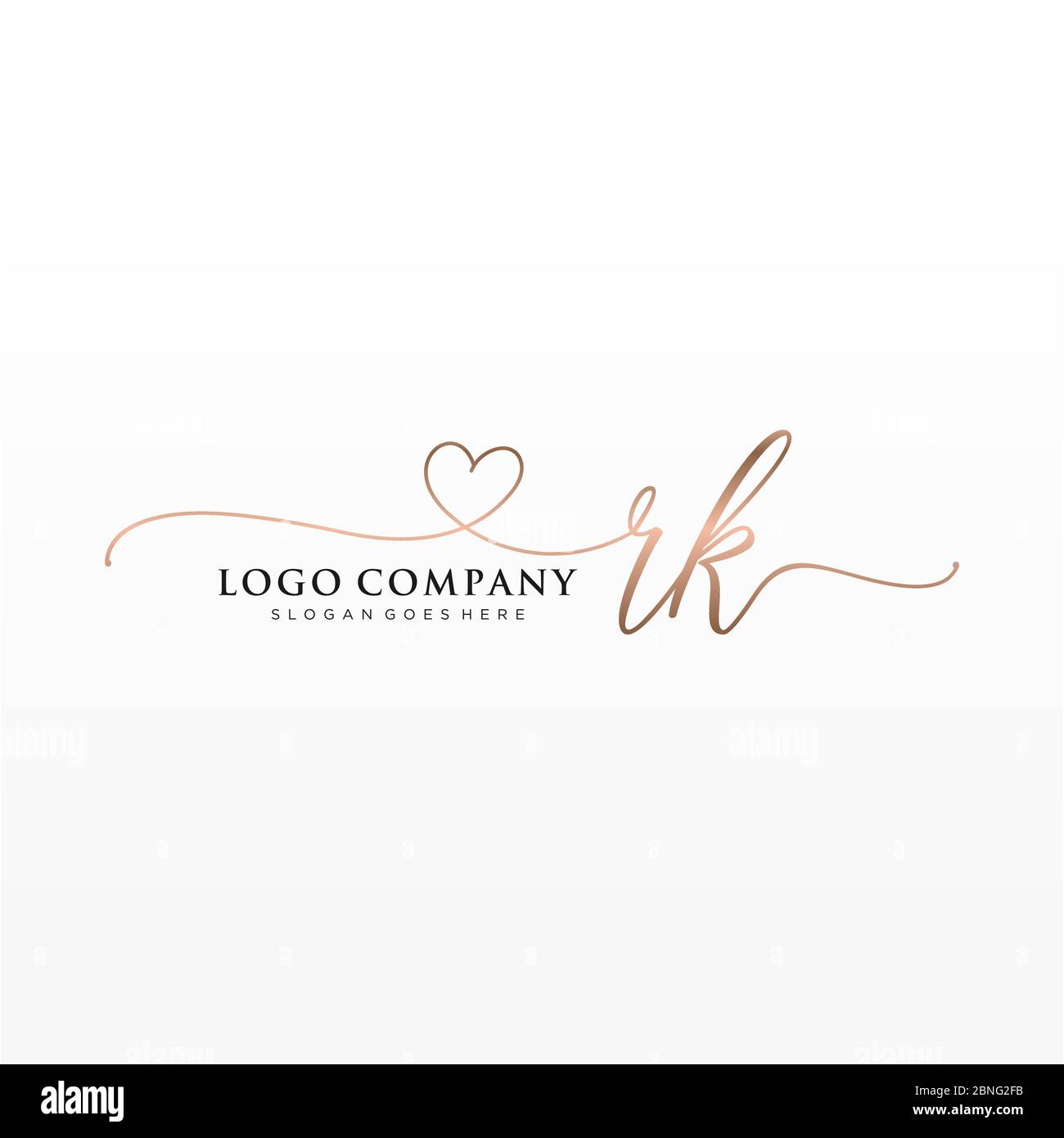 Rk initials logo hi-res stock photography and images - Alamy