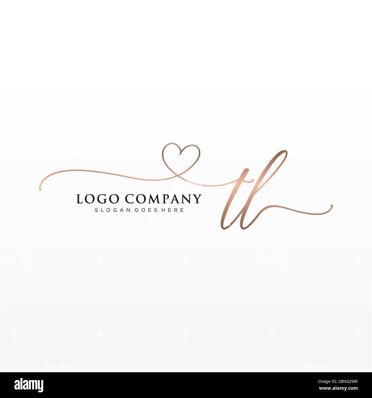 Tl initials logo Stock Vector Images - Alamy