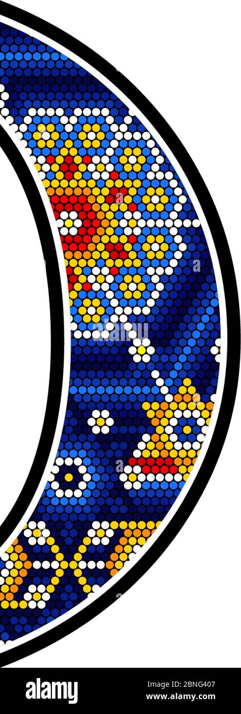 Decorative letter o dots hi-res stock photography and images - Alamy