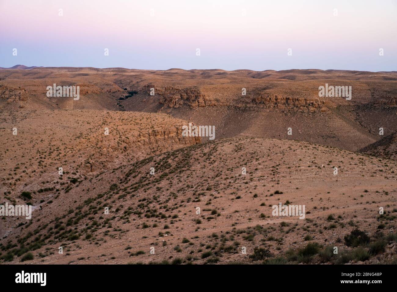Welcome to tunisia: the Dahar Stock Photo - Alamy