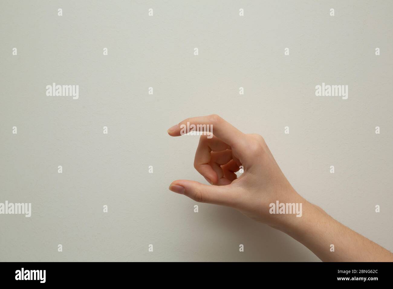 hand on white background Stock Photo - Alamy