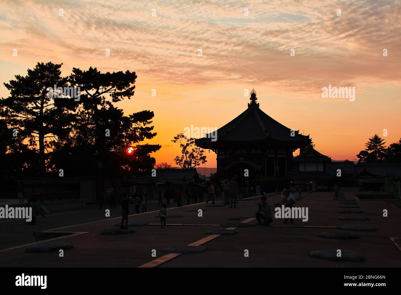 Pagoda at yakushi ji buddhist temple hi-res stock photography and ...