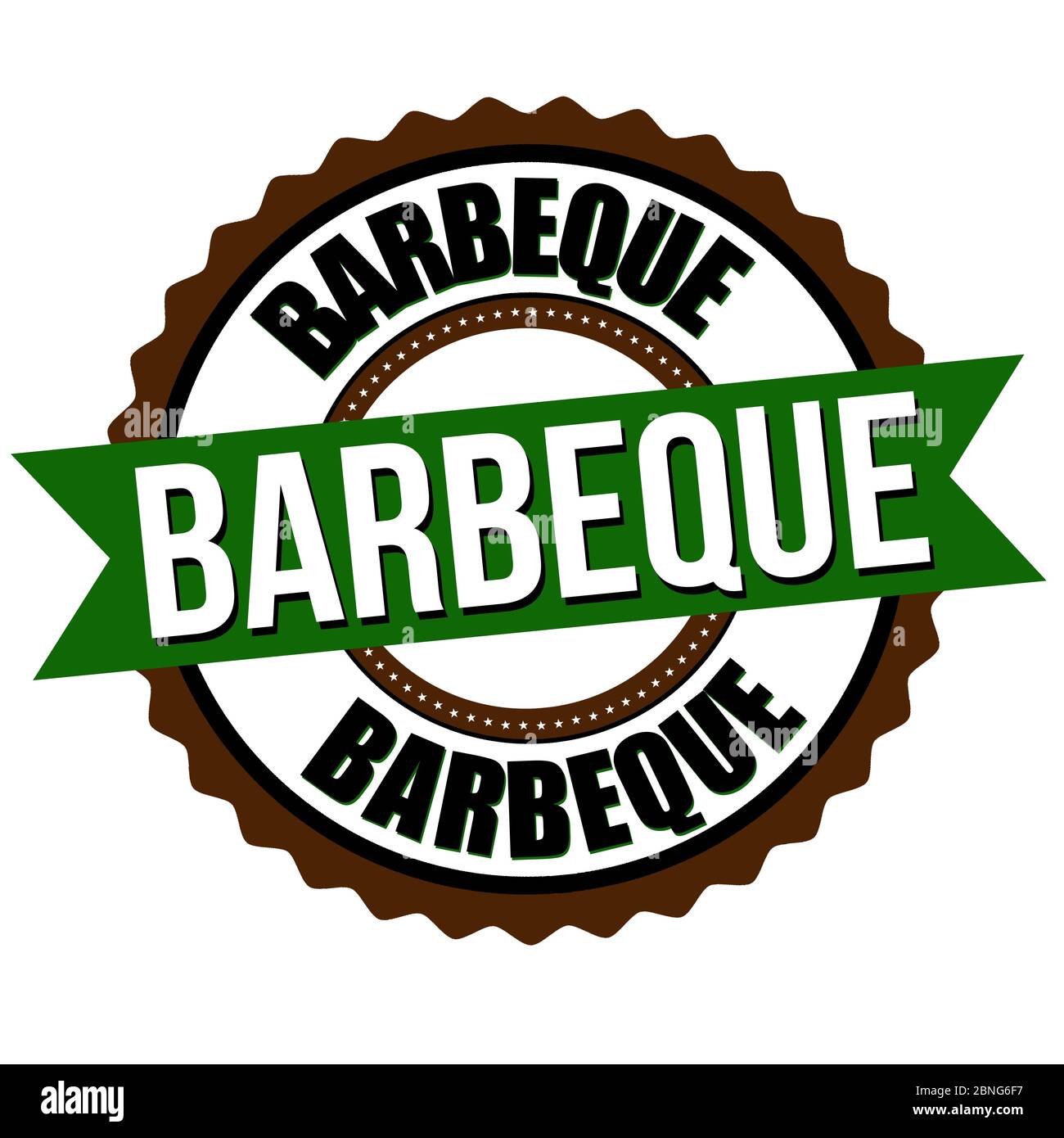 White barbeque symbol icon concept hi-res stock photography and images ...