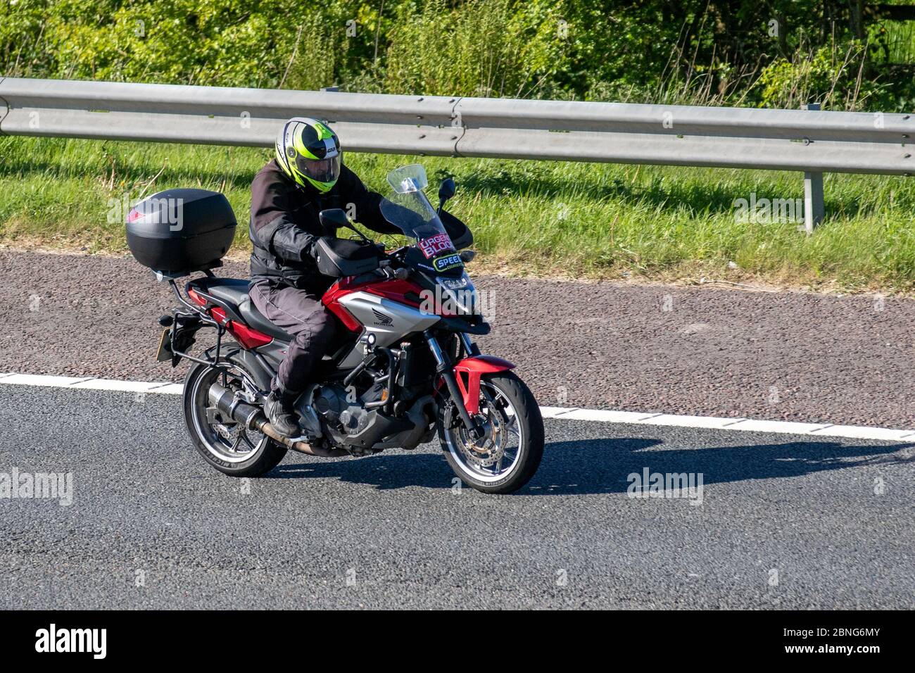 Honda Motorbike rider; two wheeled transport, motorcycles, vehicle ...