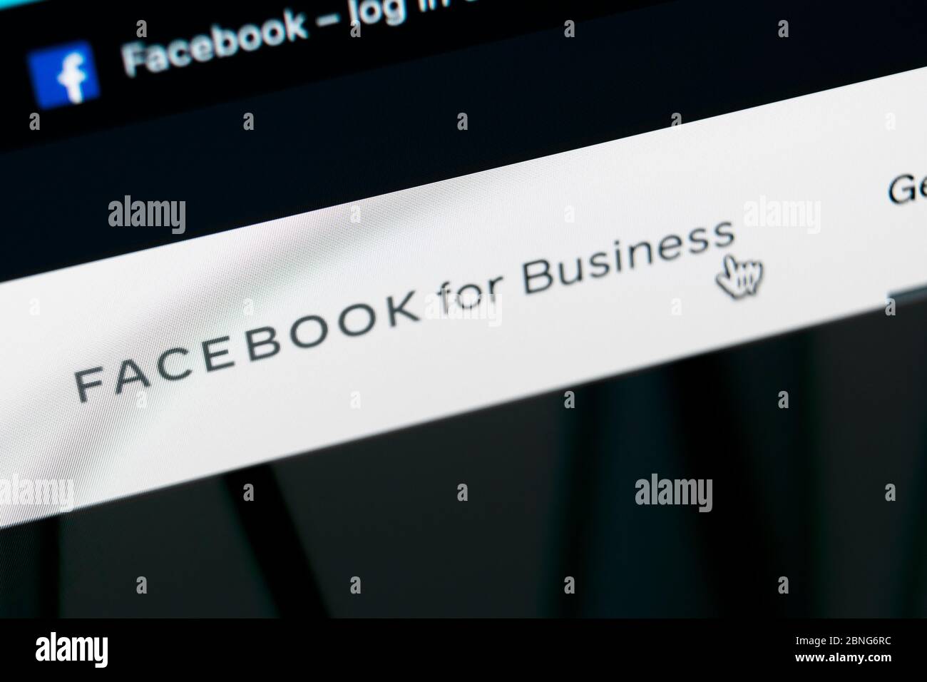 Facebook ads logo hi-res stock photography and images - Alamy