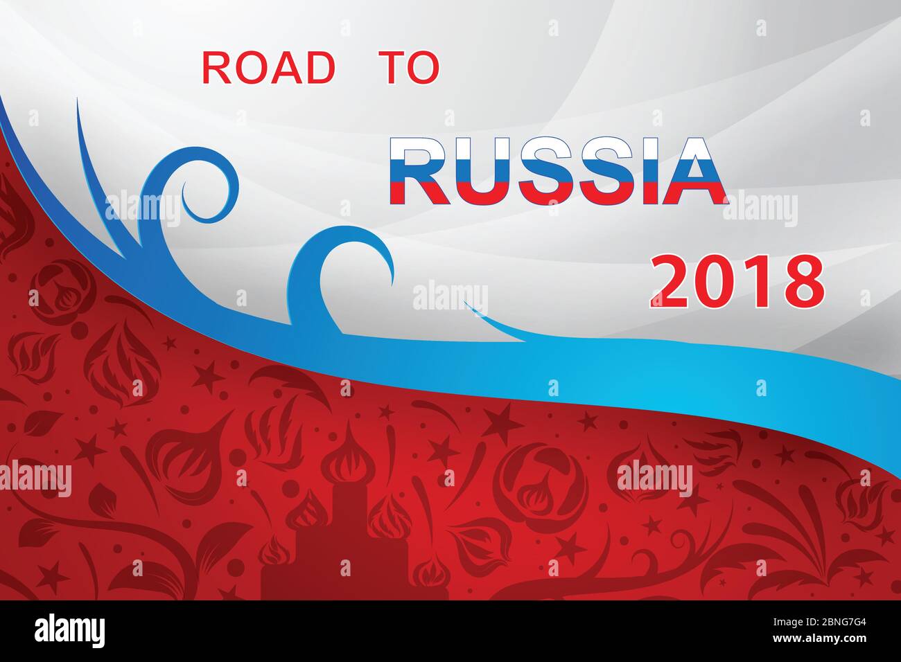 Paper art of Russian with modern and traditional elements, Vector ...