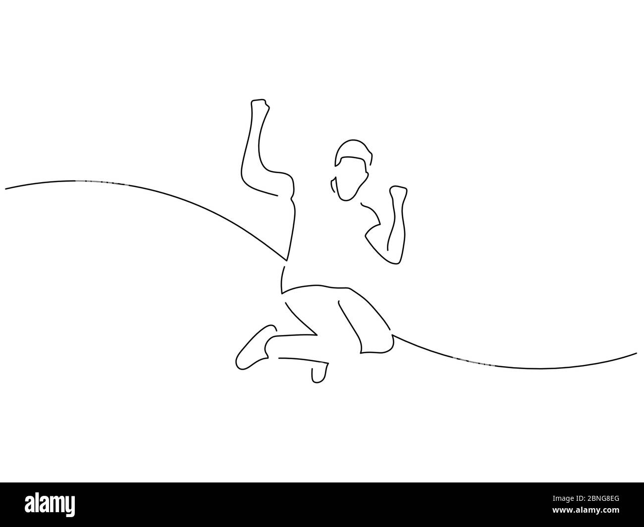 Full length people isolated line drawing, vector illustration design ...