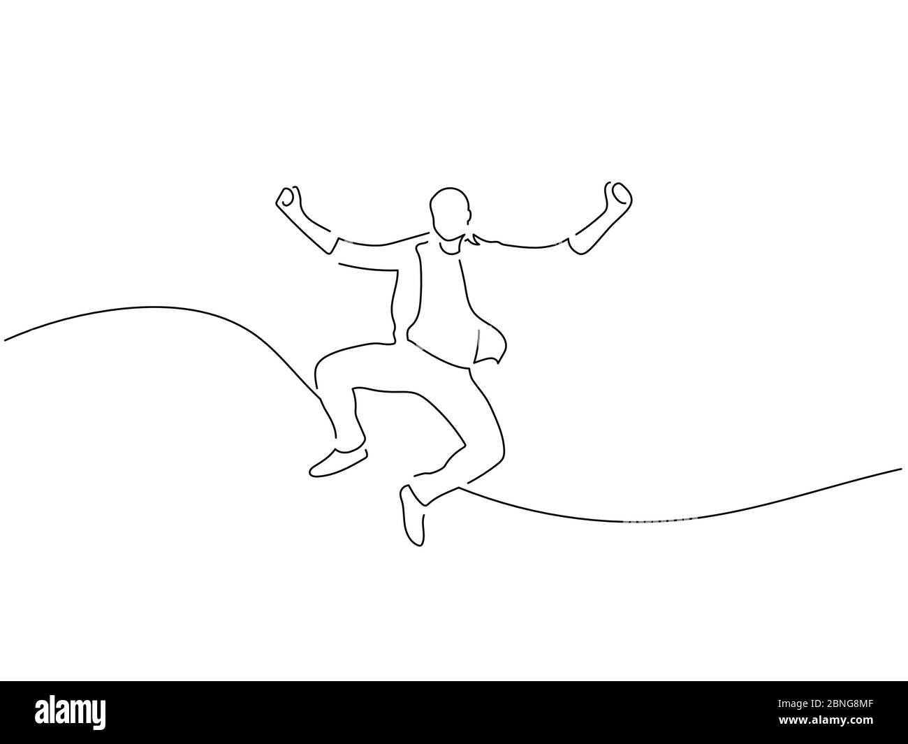 Full length people isolated line drawing, vector illustration design ...