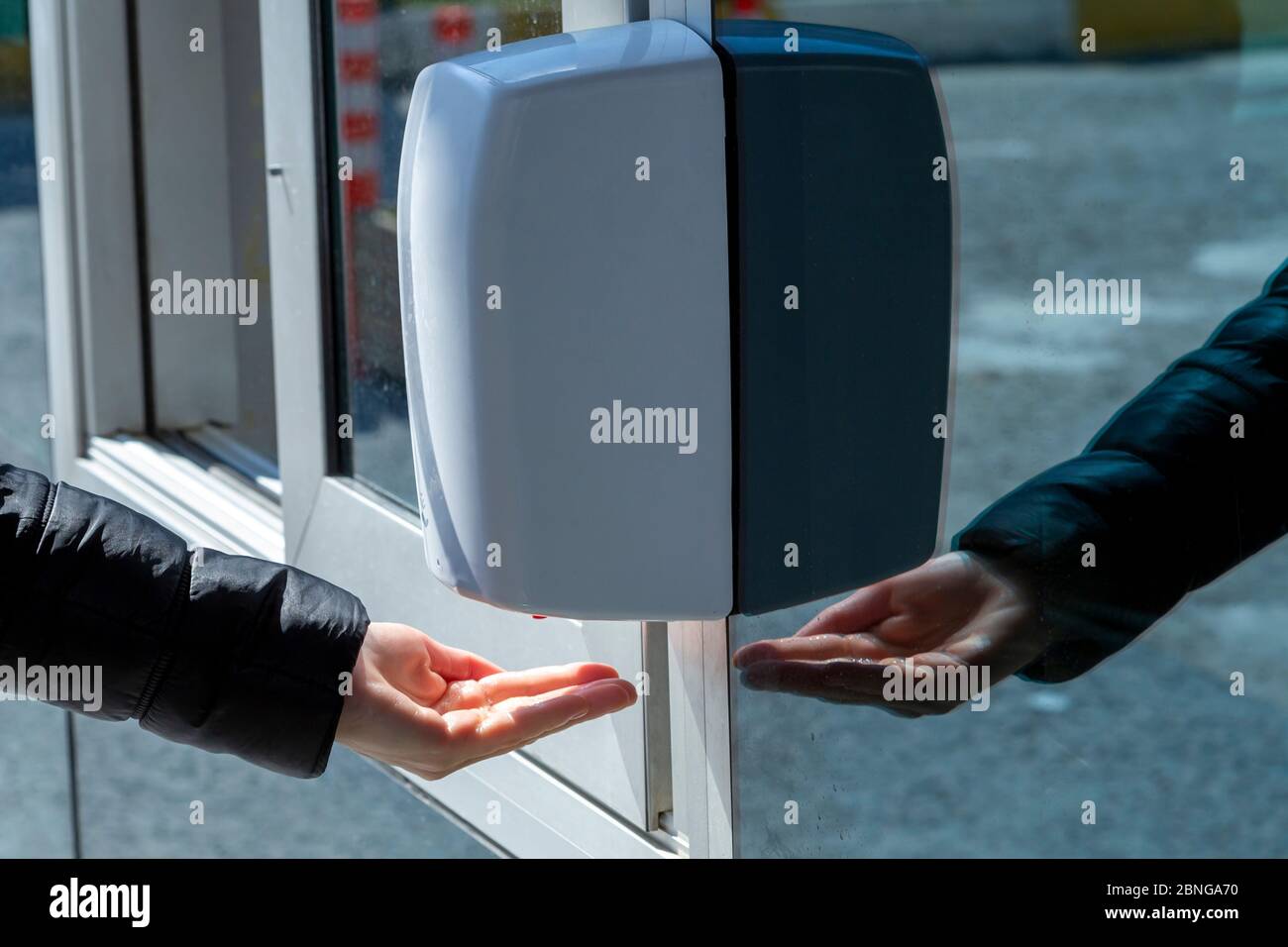 Hospital sanitation cleaner using hi-res stock photography and images ...