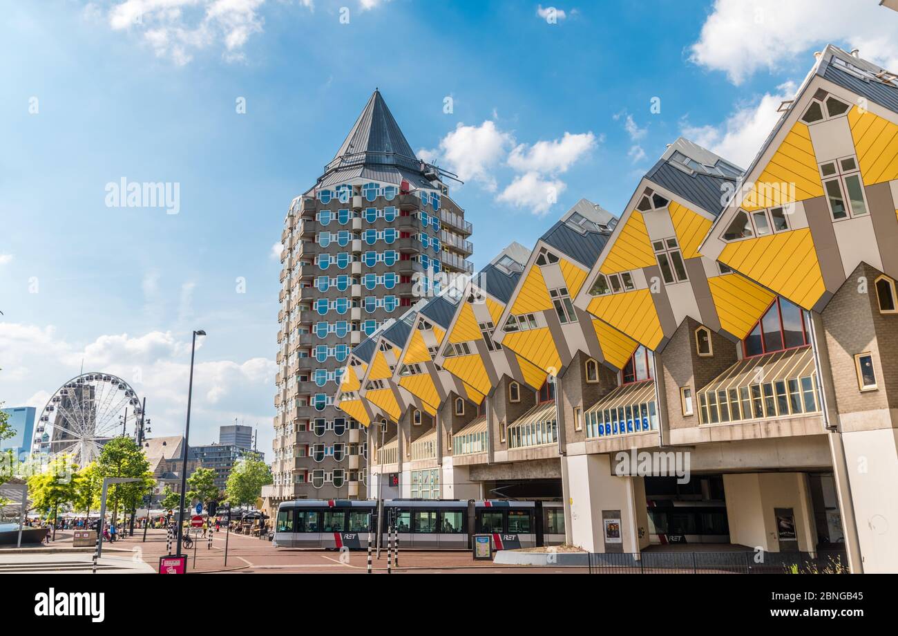 Rotterdam pencil building hi-res stock photography and images - Alamy