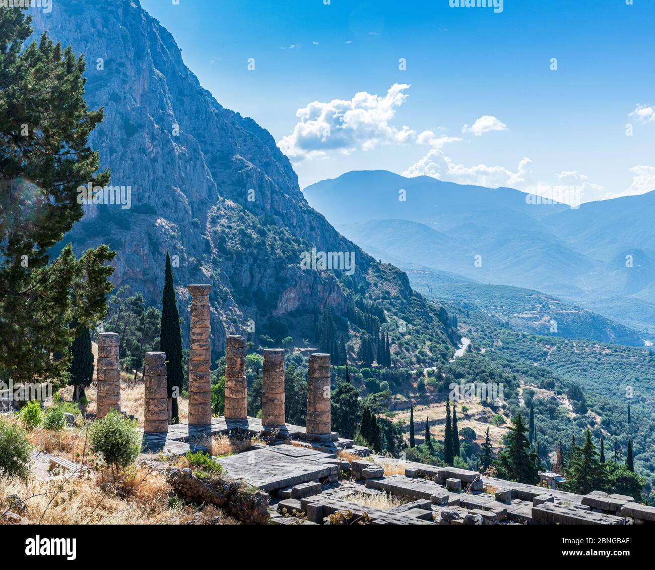 A view of Delphi Stock Photo - Alamy