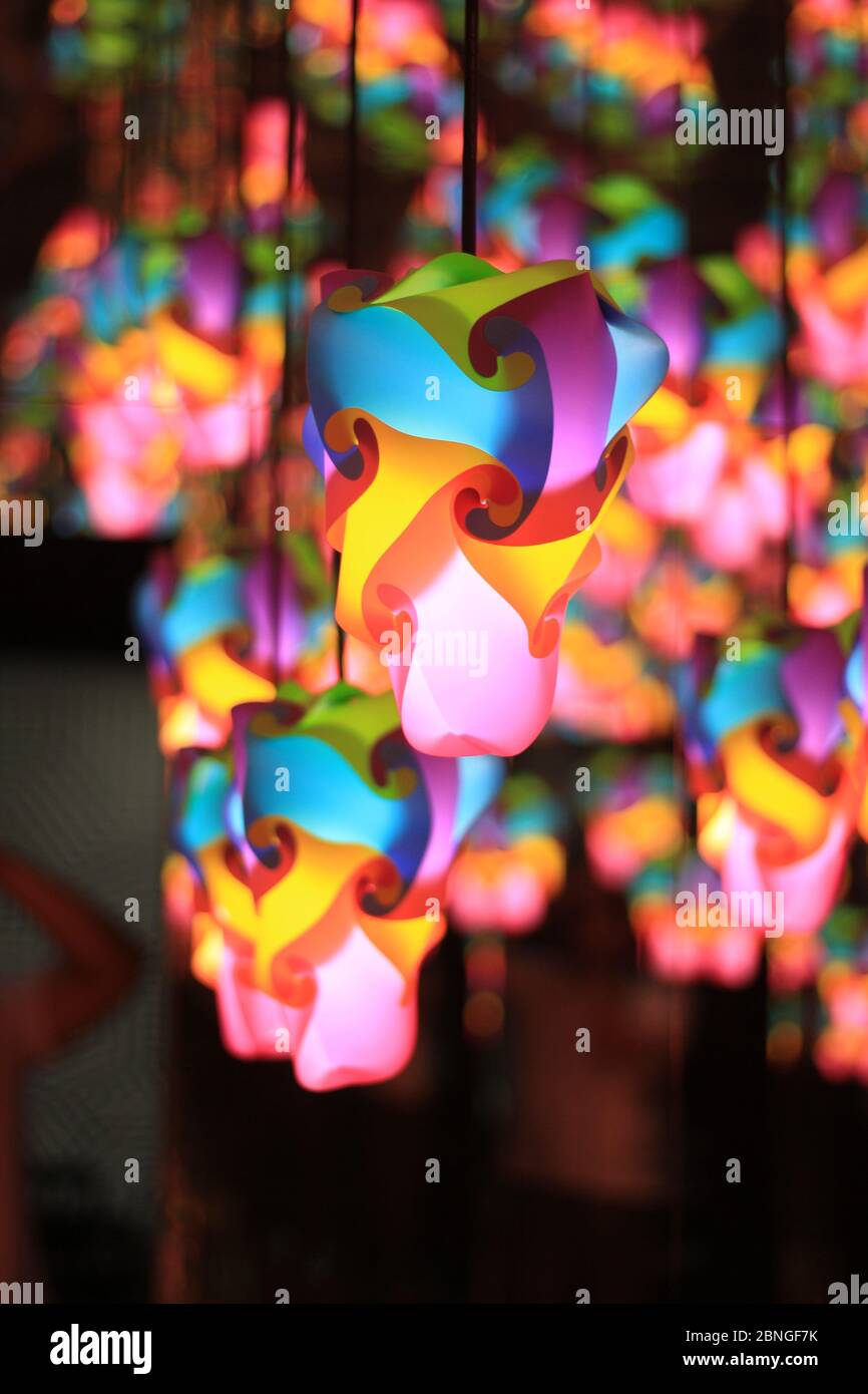 decorate the room inside the house with attractive and beautiful ...