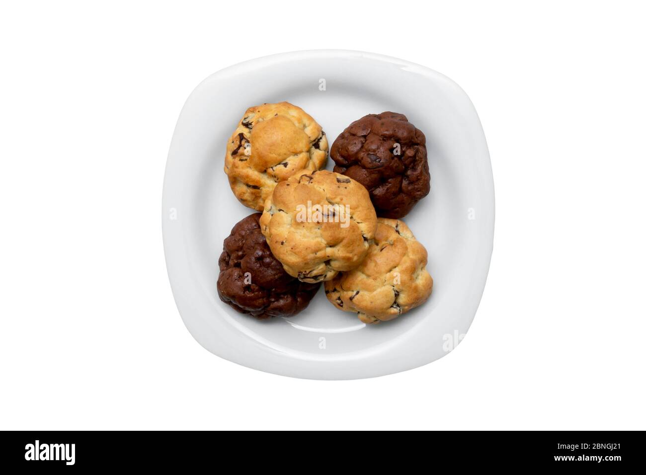 Chocolate chip cookies Stock Photo - Alamy