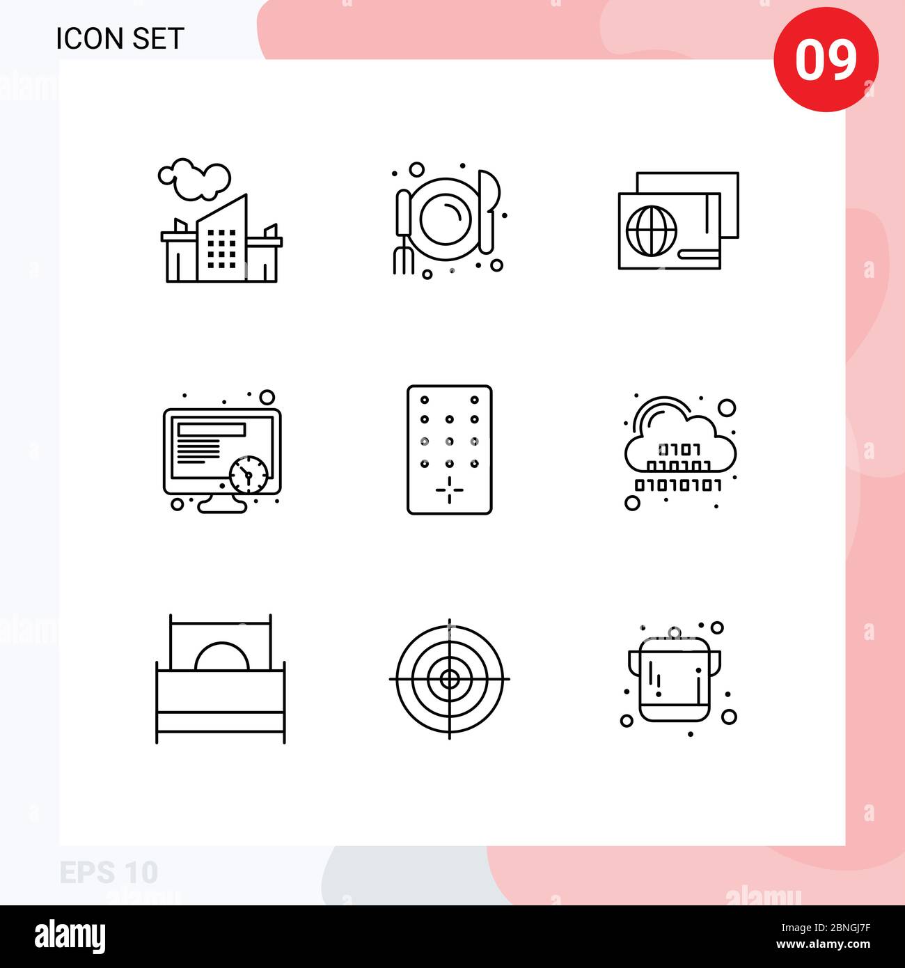 Time pass food Stock Vector Images - Alamy