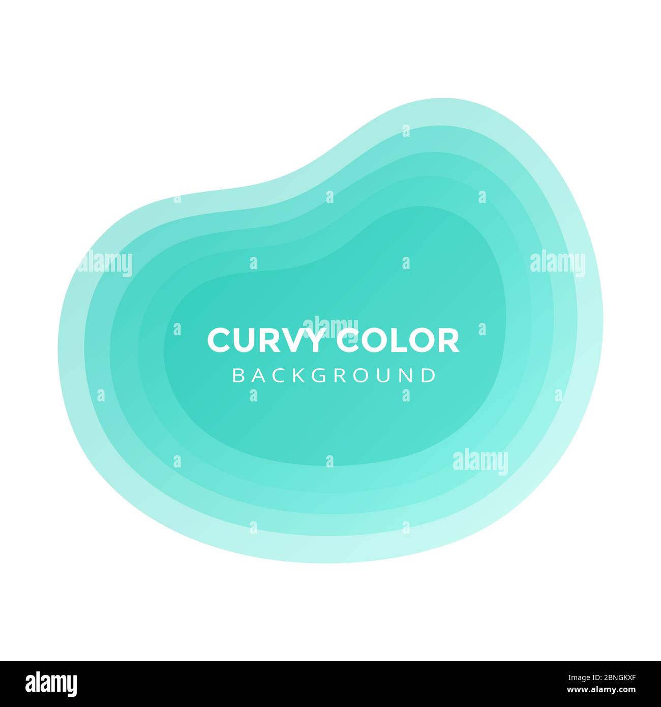 Modern liquid abstract blur blob element graphic gradient flat style ...