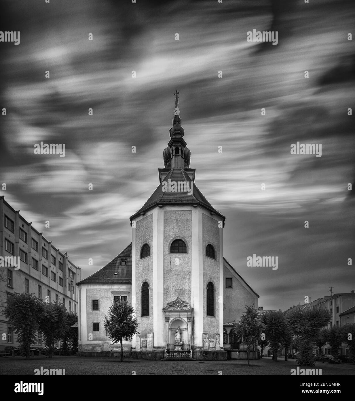 Parish dome Black and White Stock Photos & Images - Alamy