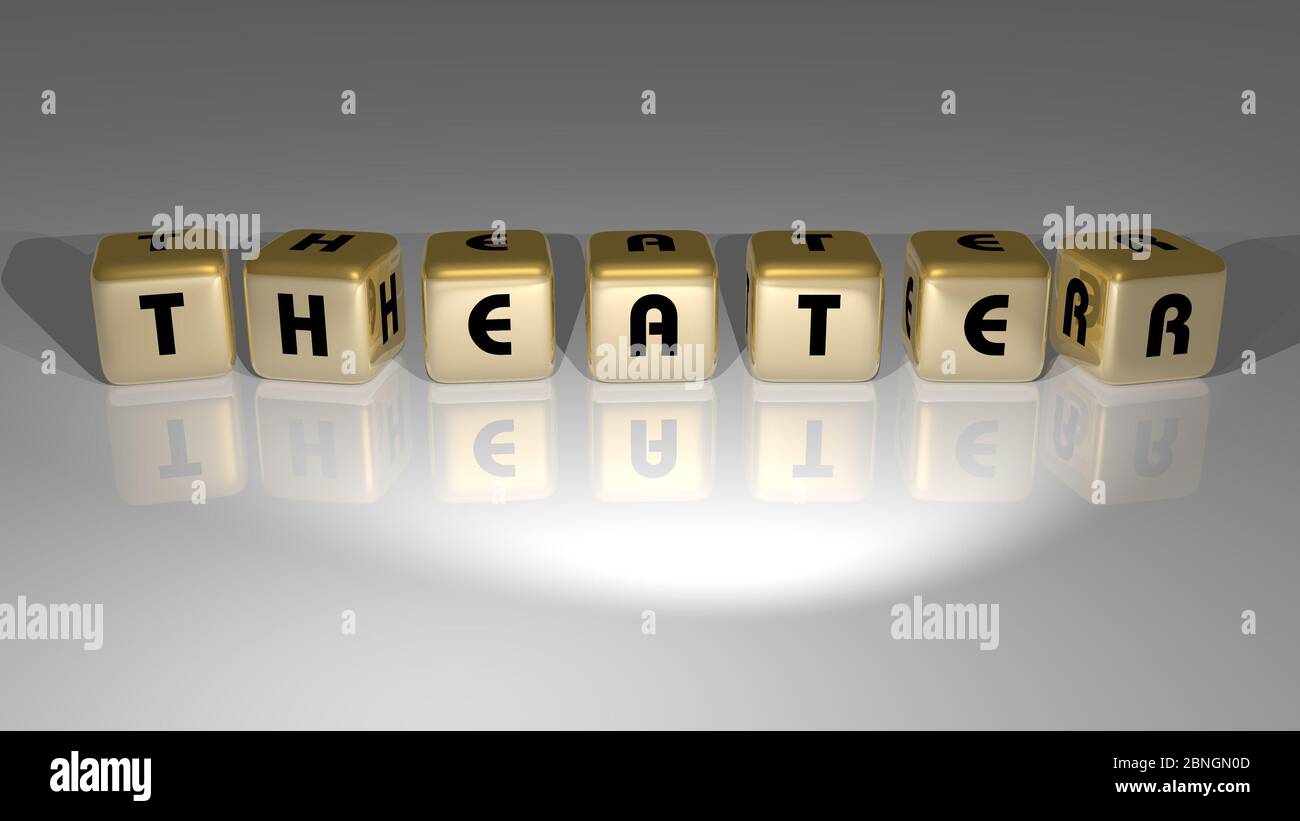 3d alphabet broadway hi-res stock photography and images - Alamy