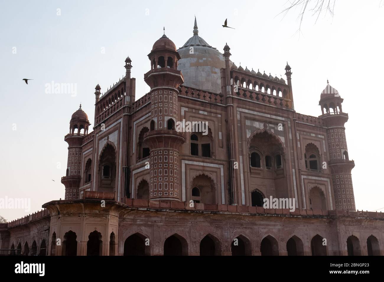 Tomb of Safdarjung monument in New Delhi, India, February 2020. It was ...