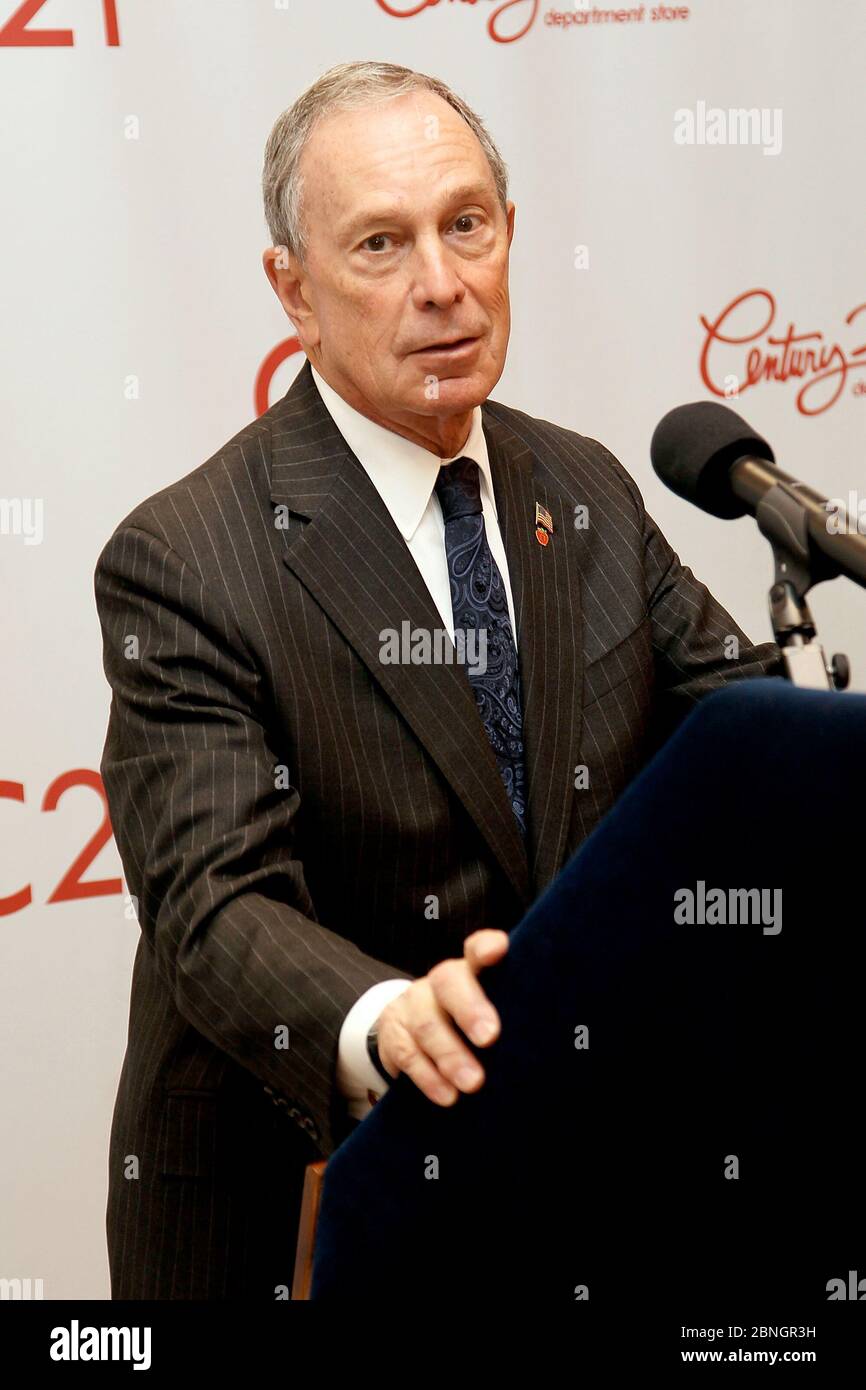 New York, NY, USA. 21 September, 2011. New York City Mayor, Michael ...