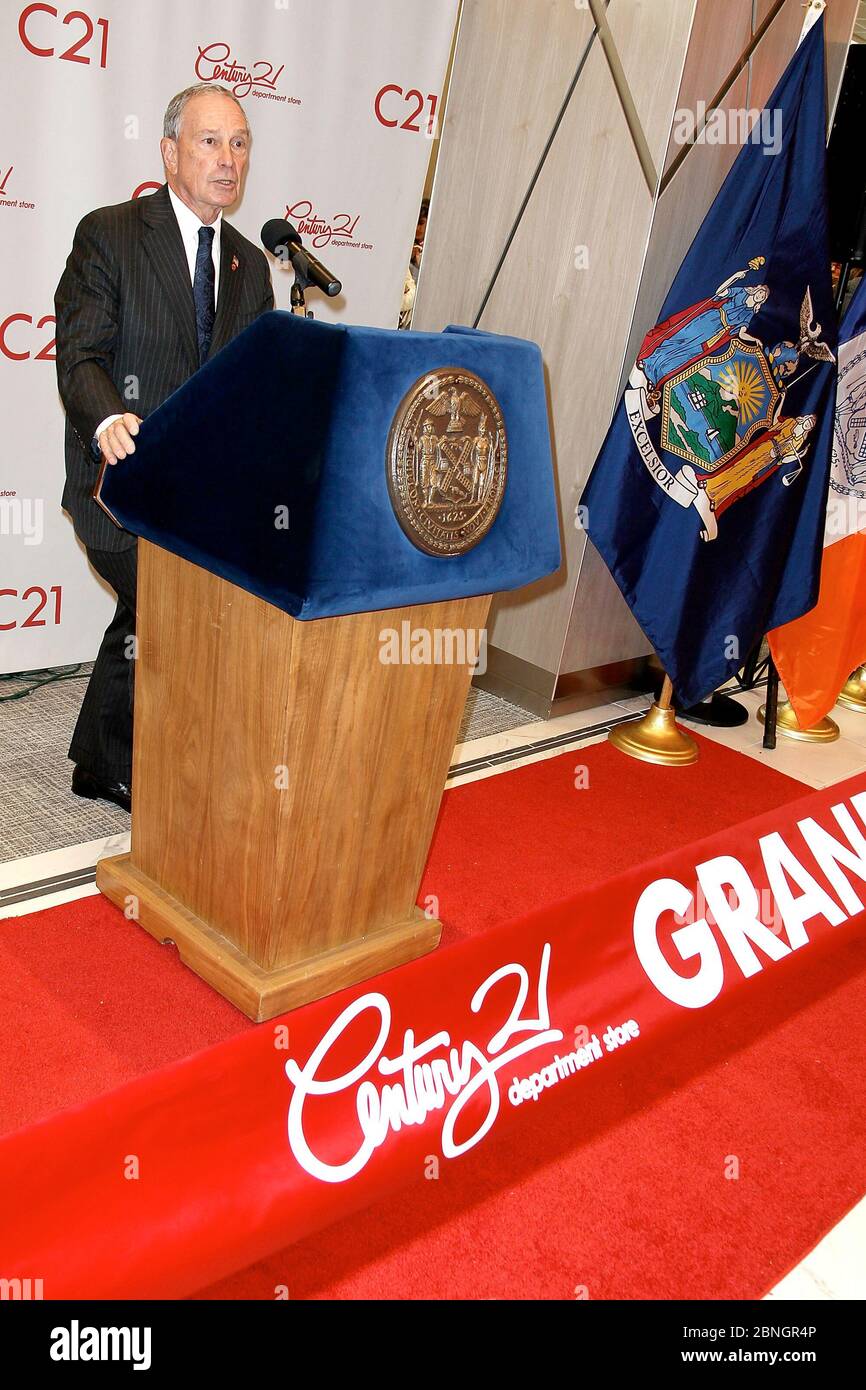 New York, NY, USA. 21 September, 2011. New York City Mayor, Michael ...