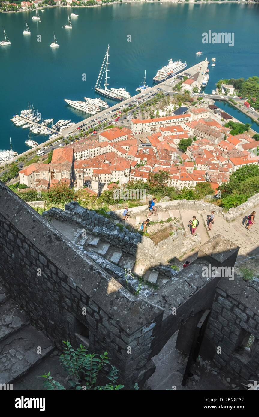 Bay kotorska castle hi-res stock photography and images - Alamy