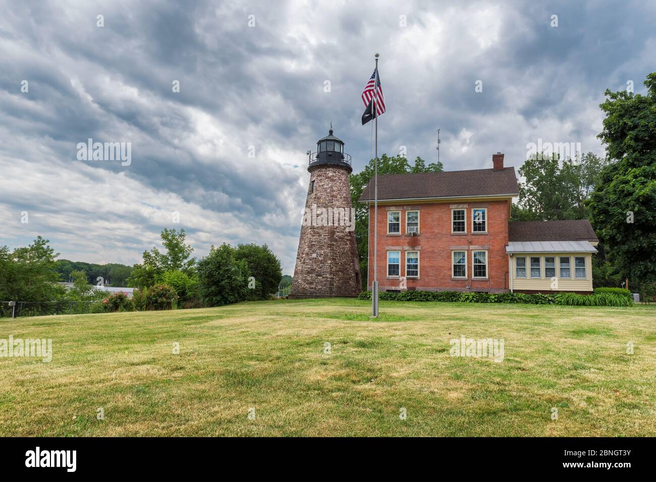 Charlotte Genesee Lighthouse Stock Photo - Alamy