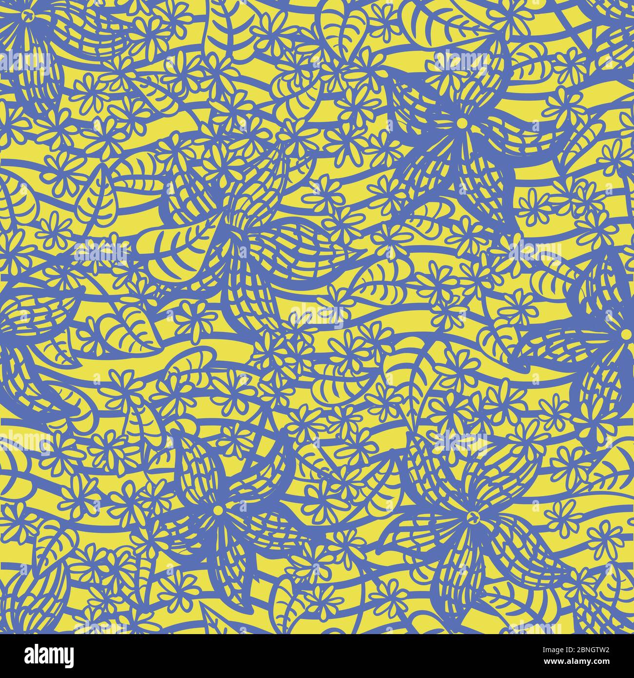 graphic lacy floral seamless vector pattern Stock Vector Image & Art ...