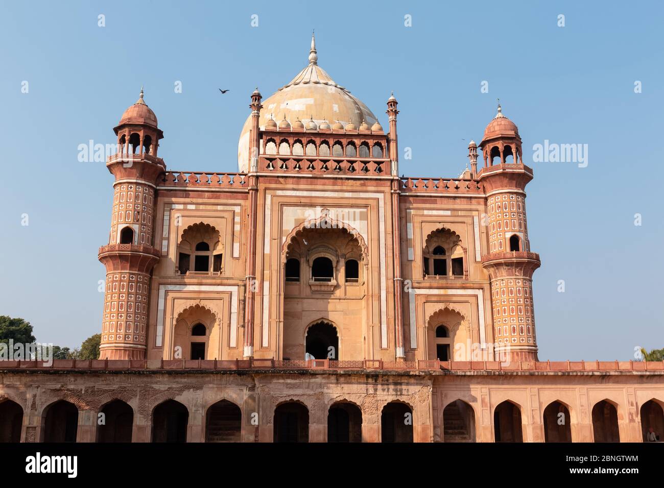 Tomb of Safdarjung monument in New Delhi, India, February 2020. It was ...