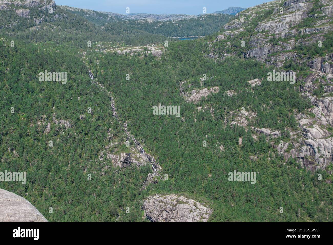 Aerial shot rocky mountain plants hi-res stock photography and images ...