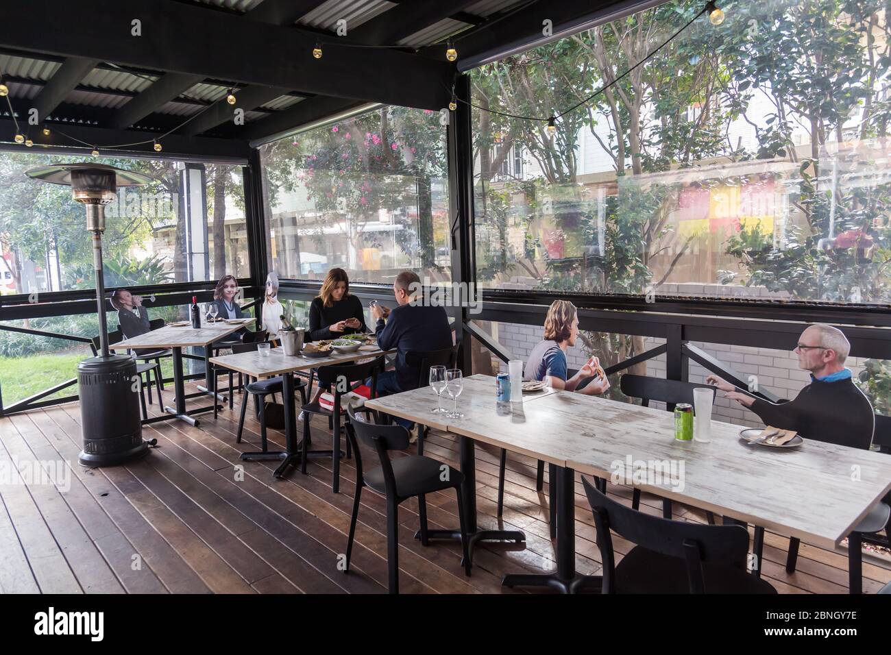 Cardboard models at tables hi-res stock photography and images - Alamy