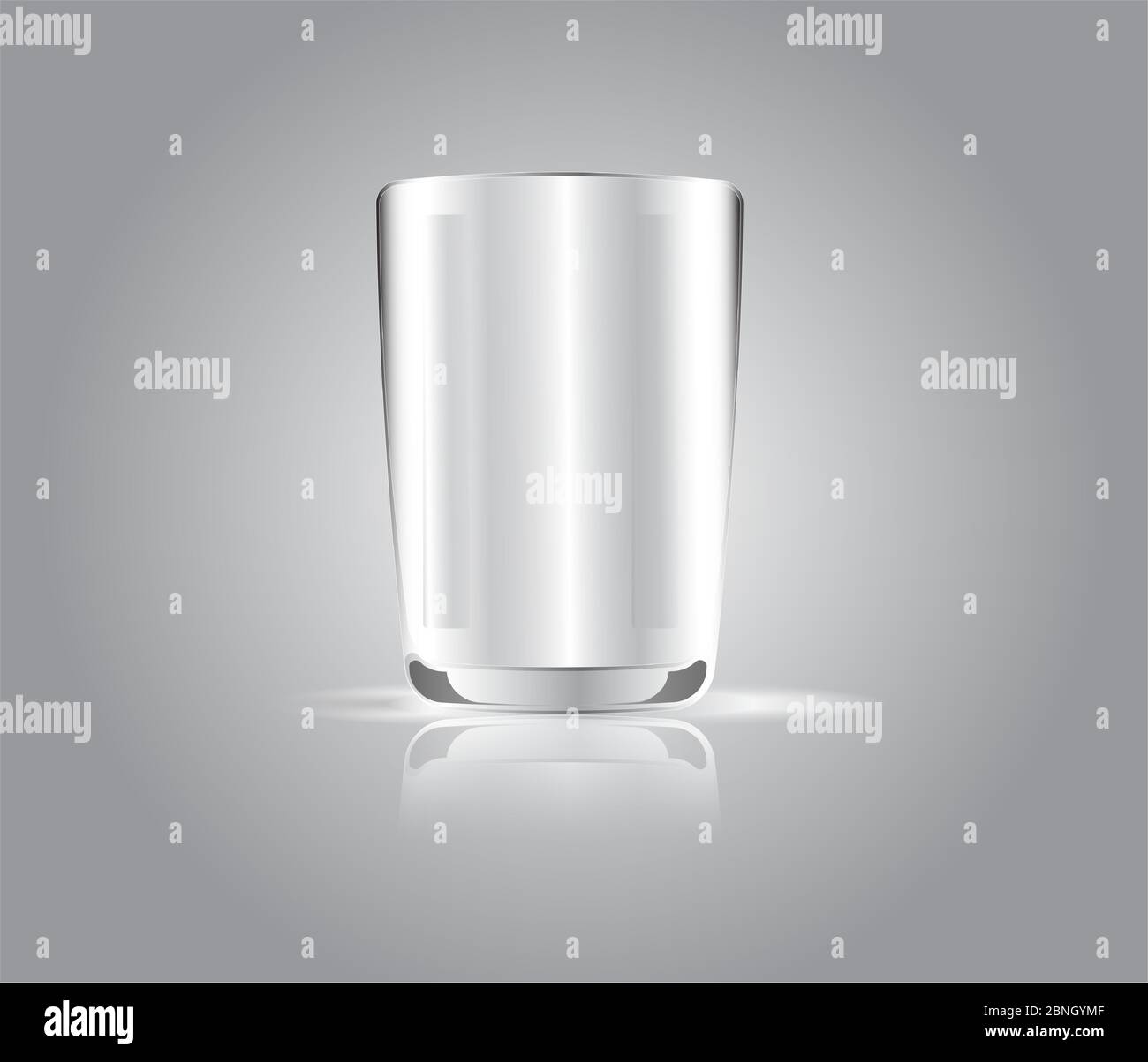 Cup water isolated on Stock Vector Images - Alamy