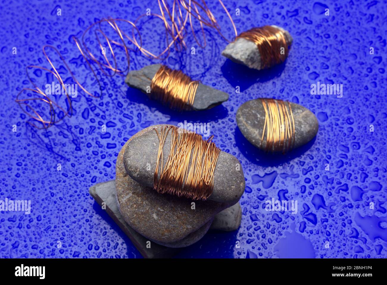 Copper is a great conductor of electricity, plastic-lined copper wire ...