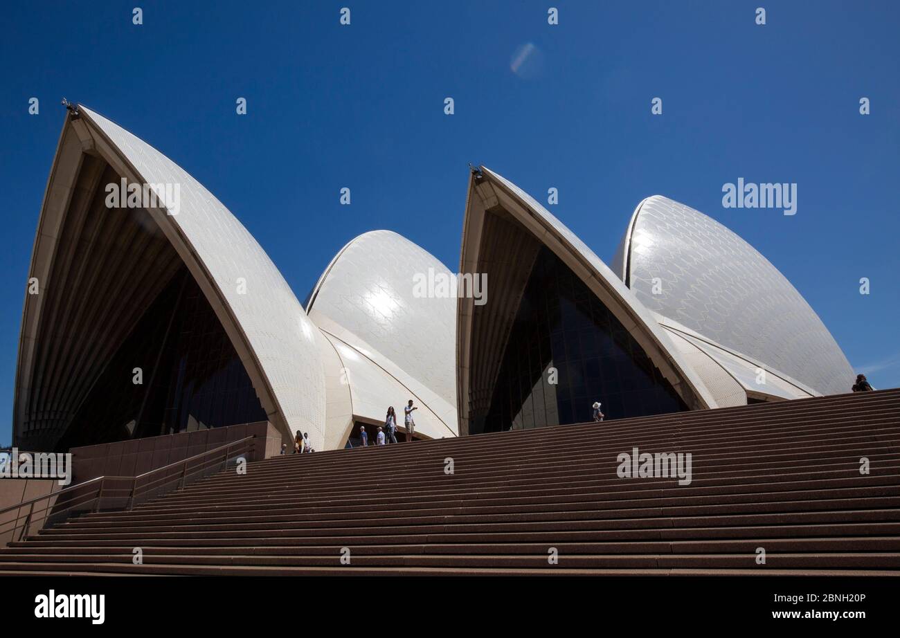 Close up of the Sydney Opera House,Sydney,NSW, Australia Stock Photo ...