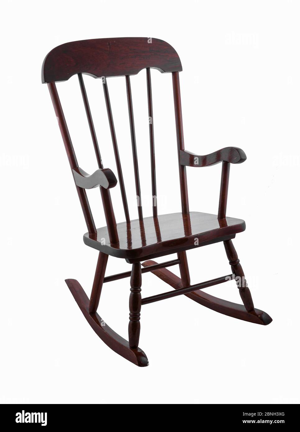 Old classic rocking chair Cut Out Stock Images & Pictures - Alamy