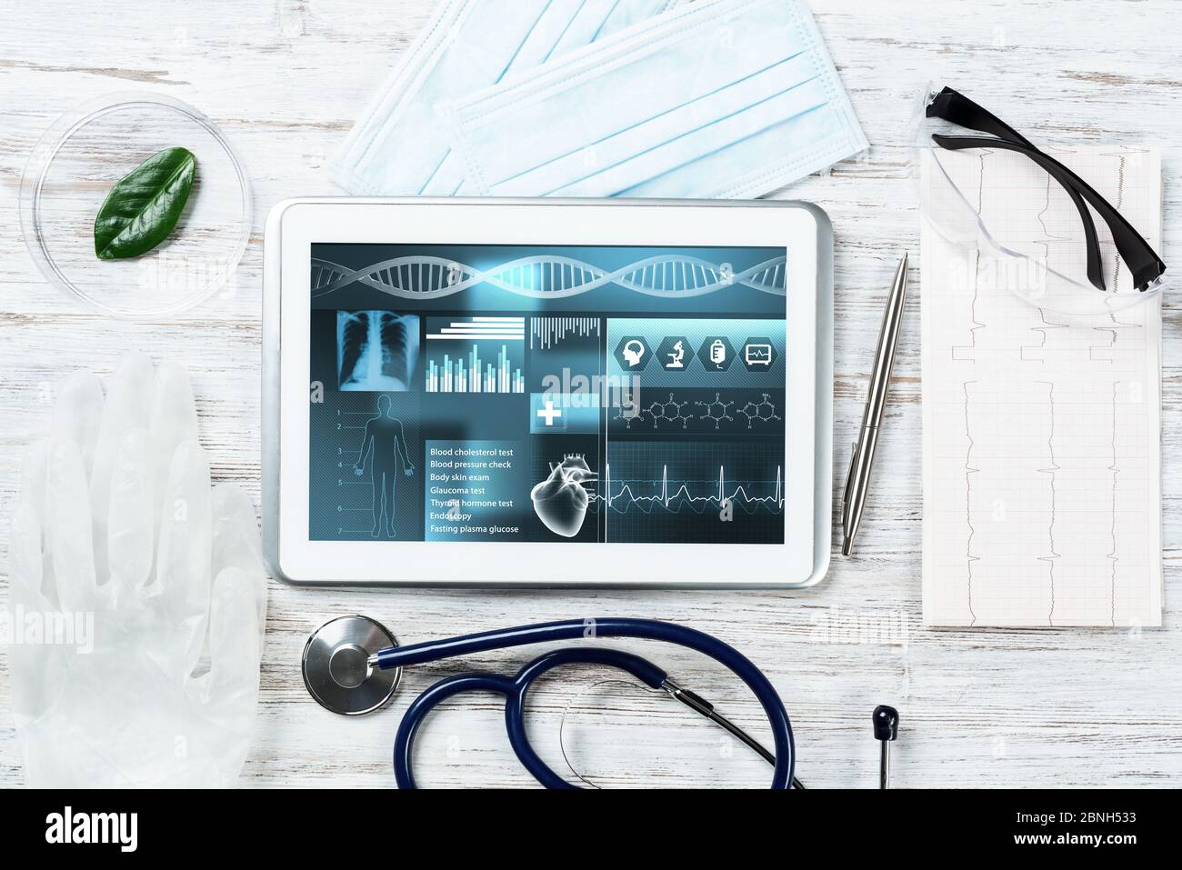 Medical diagnostics in modern hospital Stock Photo - Alamy