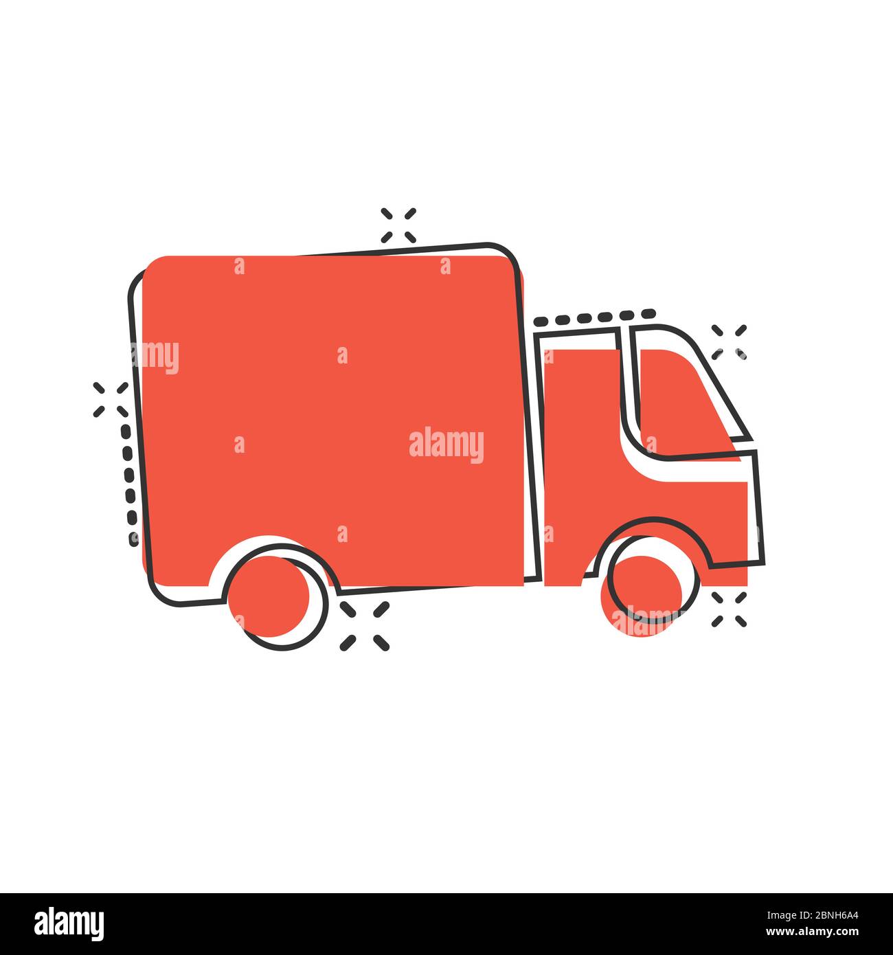 Animated Moving Truck