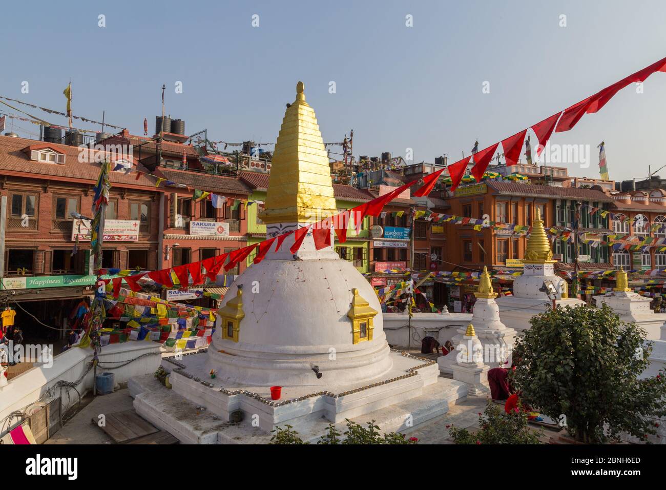Bodnath boudhanath stupa hi-res stock photography and images - Alamy