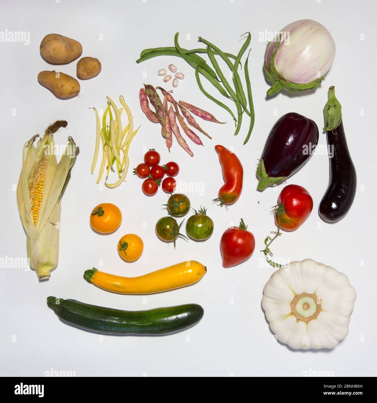 Vegetables originating from South America that have successfully ...