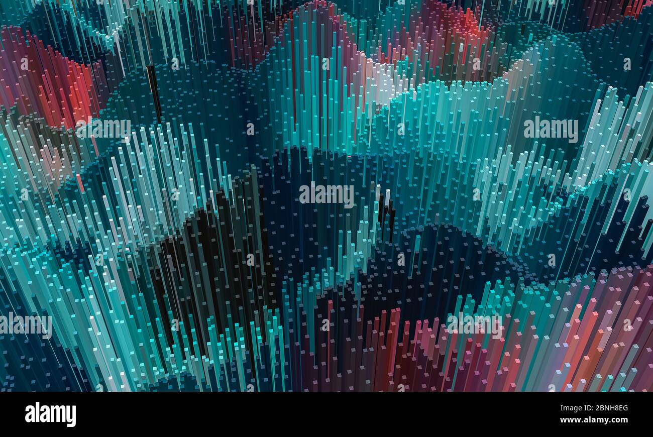 Digital data blocks big hi-res stock photography and images - Alamy